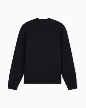 Armani Exchange Regular Fit Sweatshirt Stretch Cotton Jersey