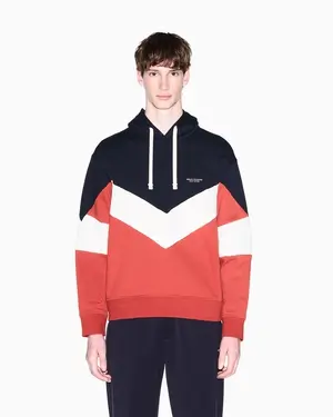 Armani Exchange Sweatshirt In Cotton French Terry - Red