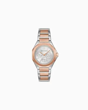 Armani Exchange Multifunction Two-tone Stainless Steel Watch - Multicolored