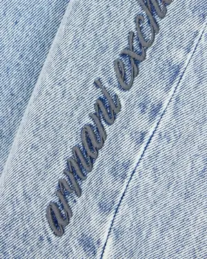 Armani Exchange Boyfriend Fit Rigid Cotton Denim Jeans