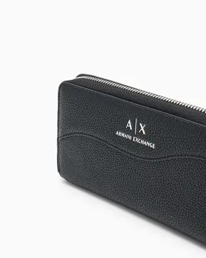 Armani Exchange Horizontal Zip Wallet
