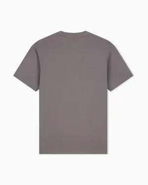 Armani Exchange Regular T-shirt In Cotton Jersey - Brown