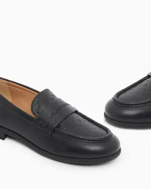 Armani Exchange Formal Loafer With Regular Fit And A Rubber Sole