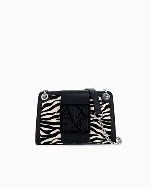 Armani Exchange Zebra Mini Bag - Patterned
