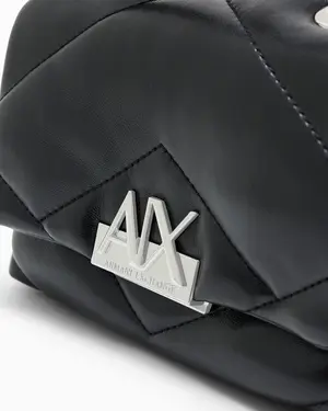 Armani Exchange Mini Bag With Outer Coating And Padding