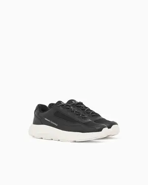 Armani Exchange Sneakers With Ripstop And Rubber Sole