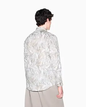 Armani Exchange Oversized Cotton Shirt