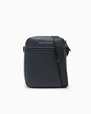 Armani Exchange Reporter Messenger Bag - Black