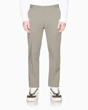Armani Exchange Stretch Cotton Twill Trousers