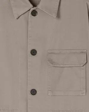 Armani Exchange Classic Blouson In Lightweight Cotton Twill