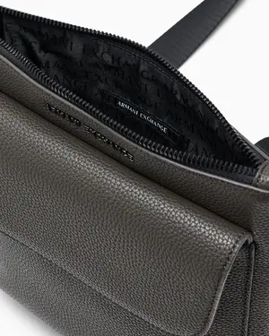 Armani Exchange Messenger Bag Flat Crossbody - Brown