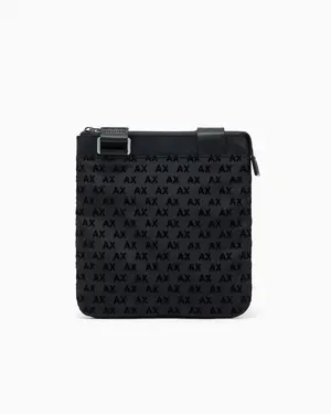 Armani Exchange Flat Crossbody Messenger Bag