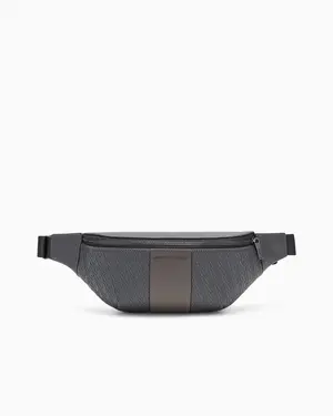 Armani Exchange Coated Belt Bag - Grey