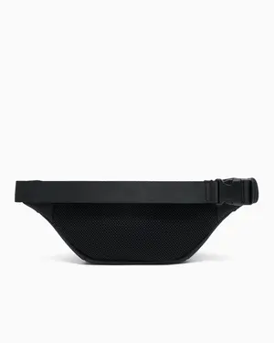 Armani Exchange Waist Bag In Coated Fabric