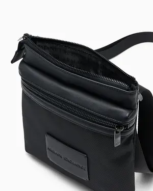 Armani Exchange Flat Crossbody Messenger Bag