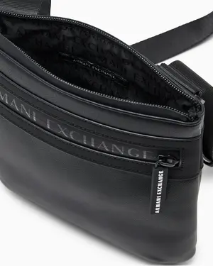 Armani Exchange Flat Crossbody Messenger Bag