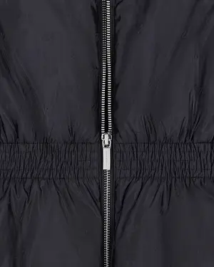 Armani Exchange Sleeveless Jacket In Recycled Nylon Jacquard