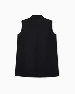 Armani Exchange Regular Fit Waistcoat Fabric Blend