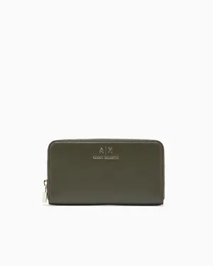 Armani Exchange Mini Shoulder Bag With Metal Effect - Green