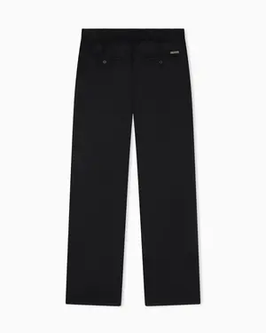 Armani Exchange Oxford Lyocell Trousers