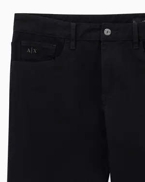 Armani Exchange Comfort Slim Straight-leg Stretch Denim Jeans