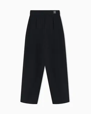 Armani Exchange Asv Fabric Pleated Trousers
