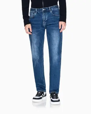 Armani Exchange Slim-fit Cotton Denim Jeans