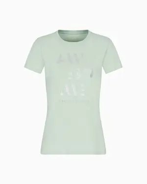 Armani Exchange Regular Fit Awesome T-shirt - Green