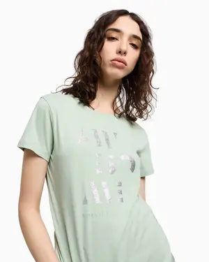Armani Exchange Regular Fit Awesome T-shirt - Green
