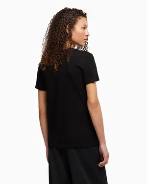 Armani Exchange Regular Fit T-shirt With V-neck