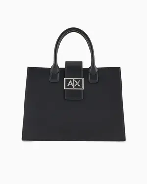 Armani Exchange Handbag With Logo - Black