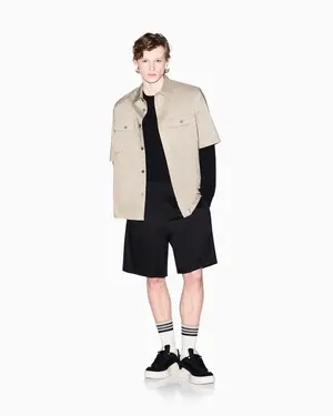 Armani Exchange Casual Cotton Poplin Shirt