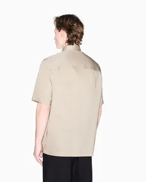 Armani Exchange Casual Cotton Poplin Shirt
