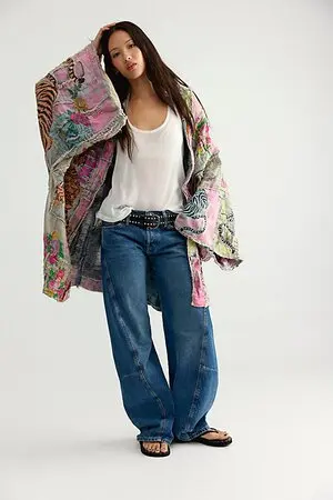 MAGNOLIA PEARL Birch Daigo Duster Jacket At