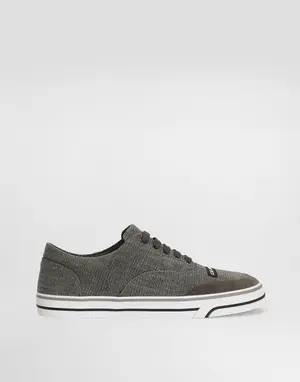 Dolce & Gabbana Dg Sailing Linen Sneakers Sneakers - Multicolor