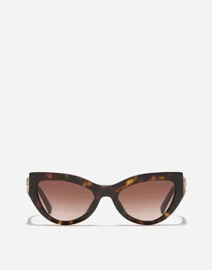 Dolce & Gabbana Devotion Sunglasses - Brown