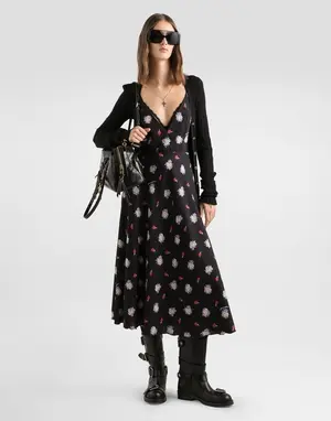 Dolce & Gabbana Floral Print Short Dress