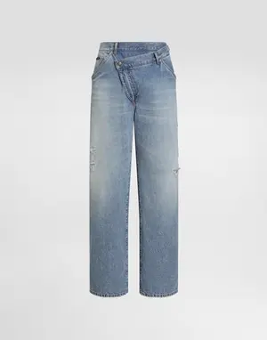 Dolce & Gabbana Denim Trousers - Multicolor