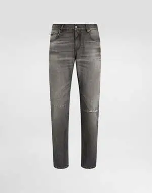 Dolce & Gabbana Denim Trousers - Multicolor