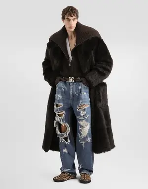 Dolce & Gabbana Denim Trousers - Multicolor