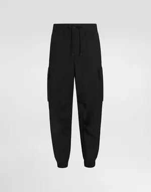 Dolce & Gabbana Wool Blend Jogging Trousers Pants And Shorts - Black