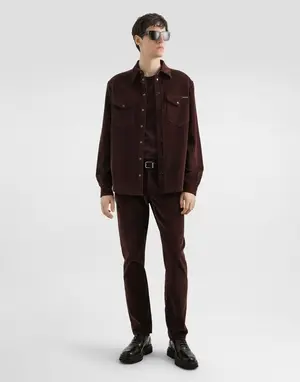 Dolce & Gabbana Fine-wale Corduroy Shirt Shirts