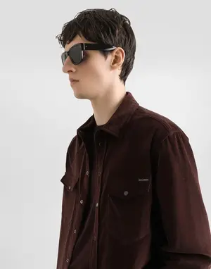 Dolce & Gabbana Fine-wale Corduroy Shirt Shirts