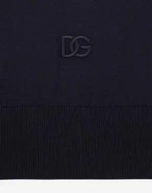 Dolce & Gabbana Pull Girocollo M/c Sweaters And Cardigans - Blue