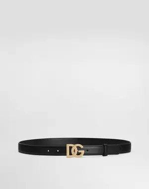 Dolce & Gabbana Logo Belt - Black