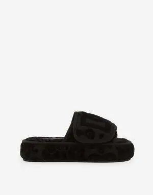 Dolce & Gabbana Trimmed Slides Slipper
