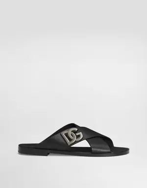 Dolce & Gabbana Sandalo Sandals And Slides - Black