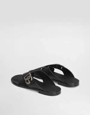 Dolce & Gabbana Sandalo Sandals And Slides - Black