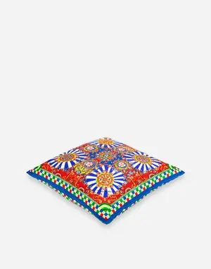 Dolce & Gabbana Silk Twill Cushion Medium Medium Cushions
