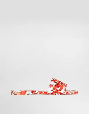 Dolce & Gabbana Beachwear Slides And Mules - Multicolor